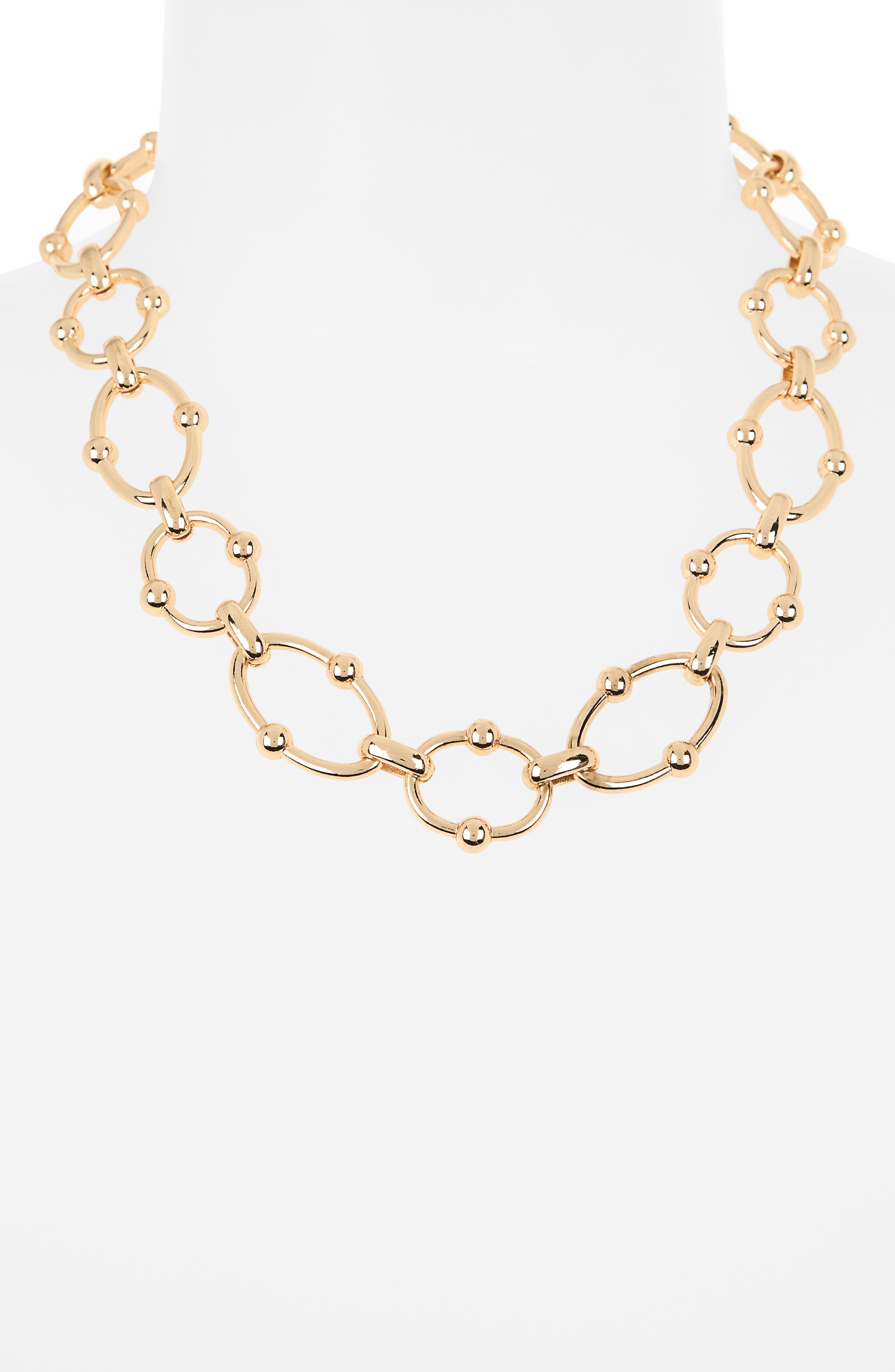 NORDSTROM RACK Oval Chain Necklace | Nordstromrack