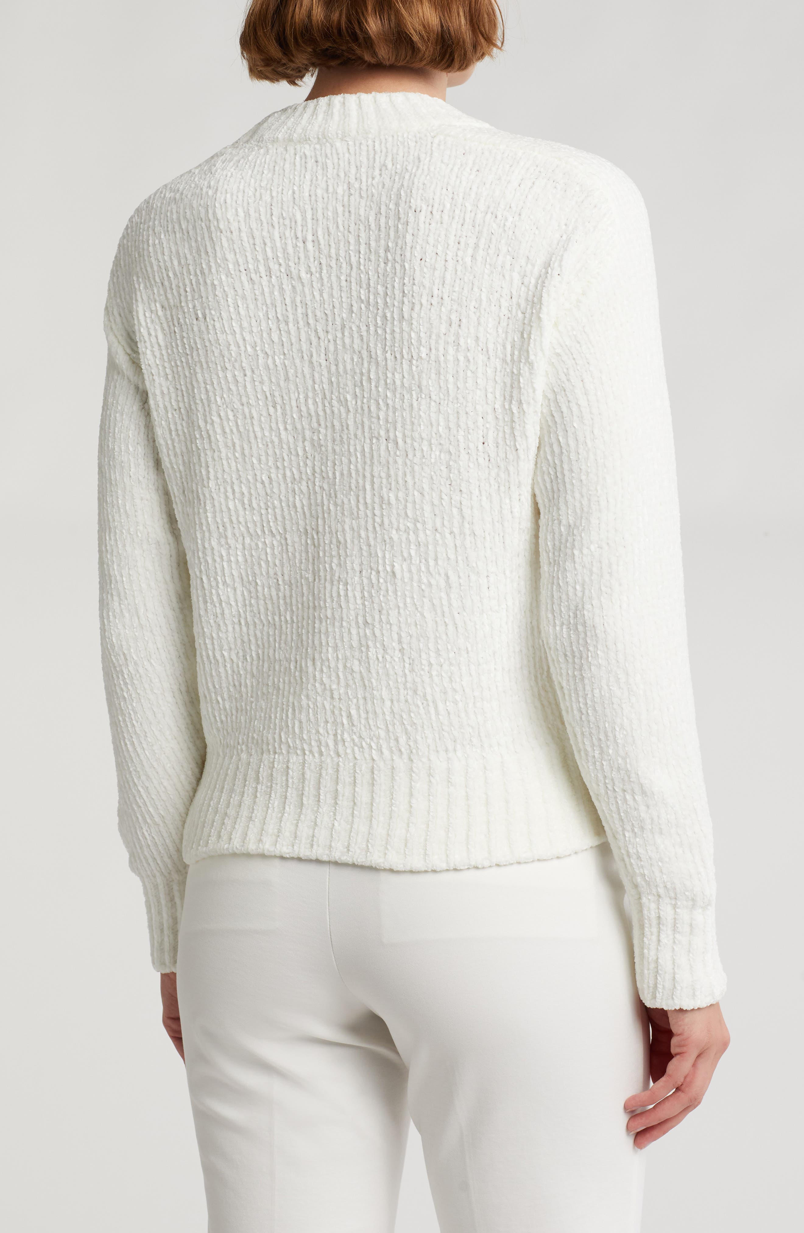 INDUSTRY REPUBLIC CLOTHING Chenille Crop Sweater | Nordstromrack