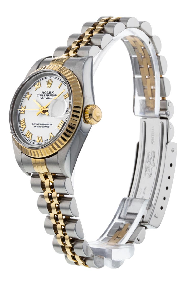 Watchfinder & Co. Rolex Preowned Oyster Perpetual Datejust Lady ...
