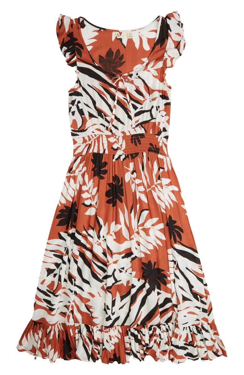 Roxy Time To Skip Savanna Ruffle Dress | Nordstrom
