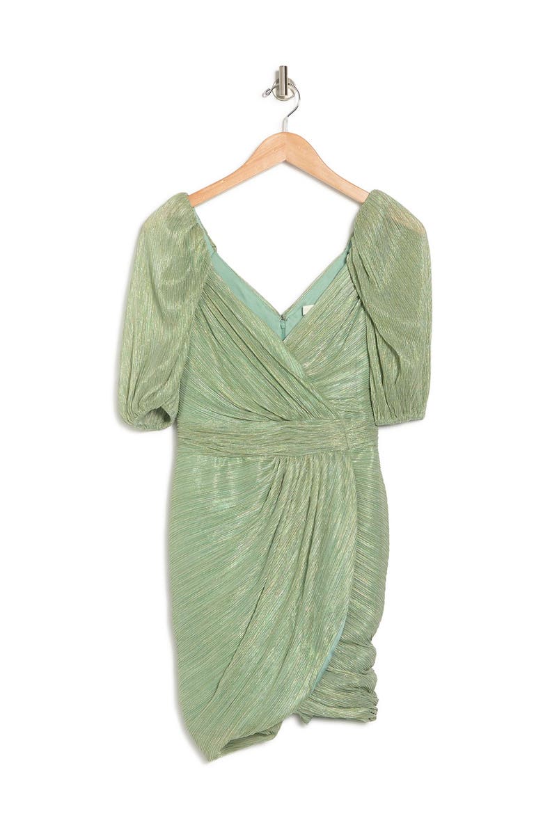 Simkhai Jonathan Simkhai Nina Plissé Lamé Minidress | Nordstromrack