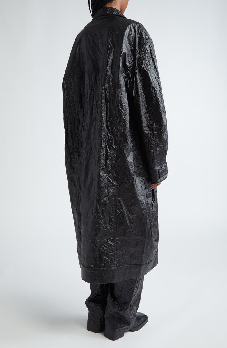 Eckhaus Latta Oversize Coated Nylon Trench Coat | Nordstromrack