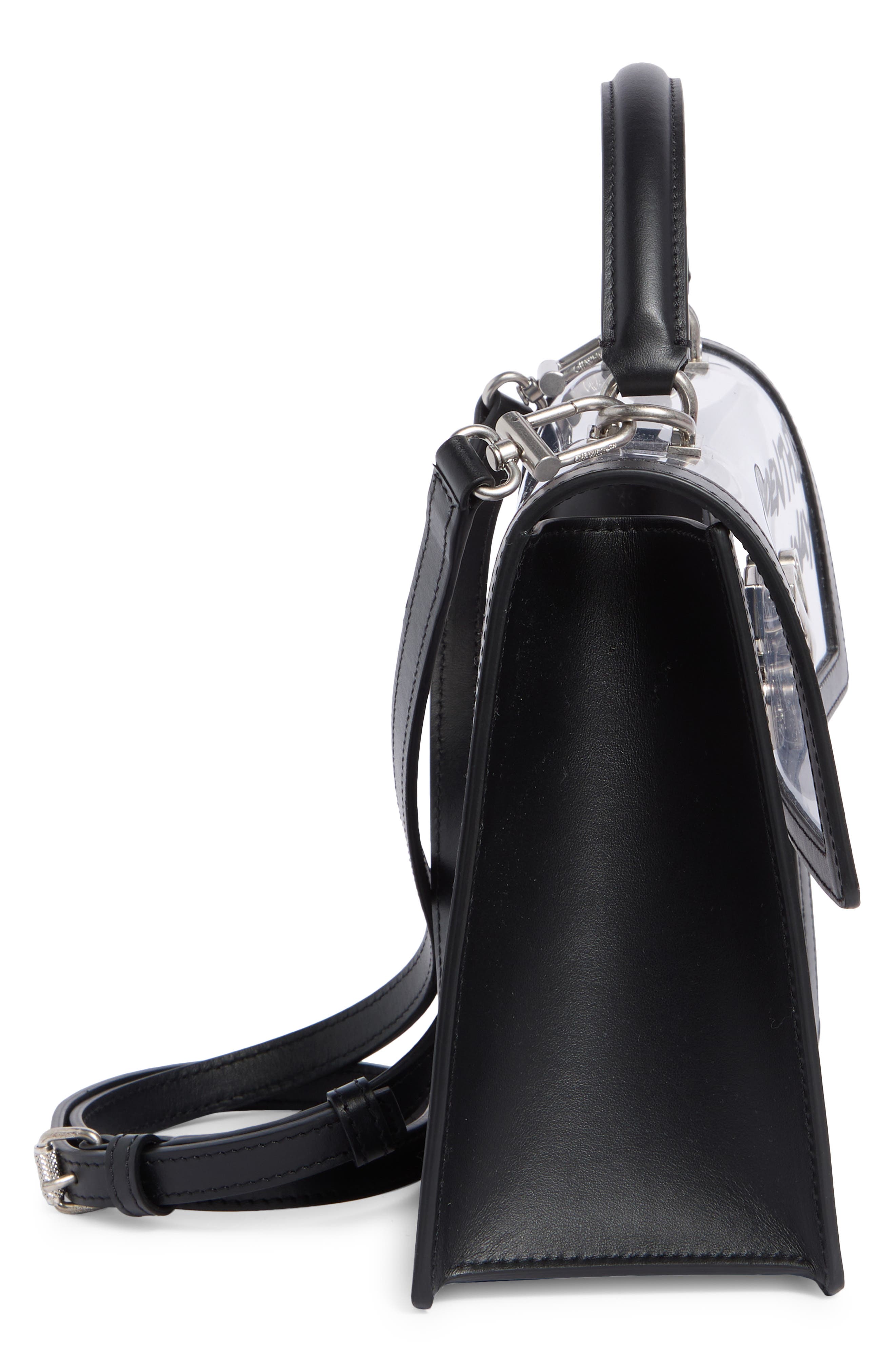 Off-White Jitney 2.8 Clear Top Handle Bag | Nordstromrack