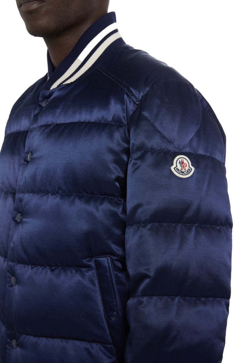 Moncler Dives Quilted Satin Down Bomber Jacket | Nordstrom