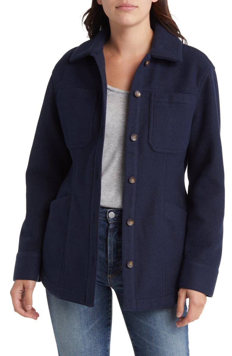 Treasure & Bond Hourglass Utility Shirt Jacket | Nordstromrack
