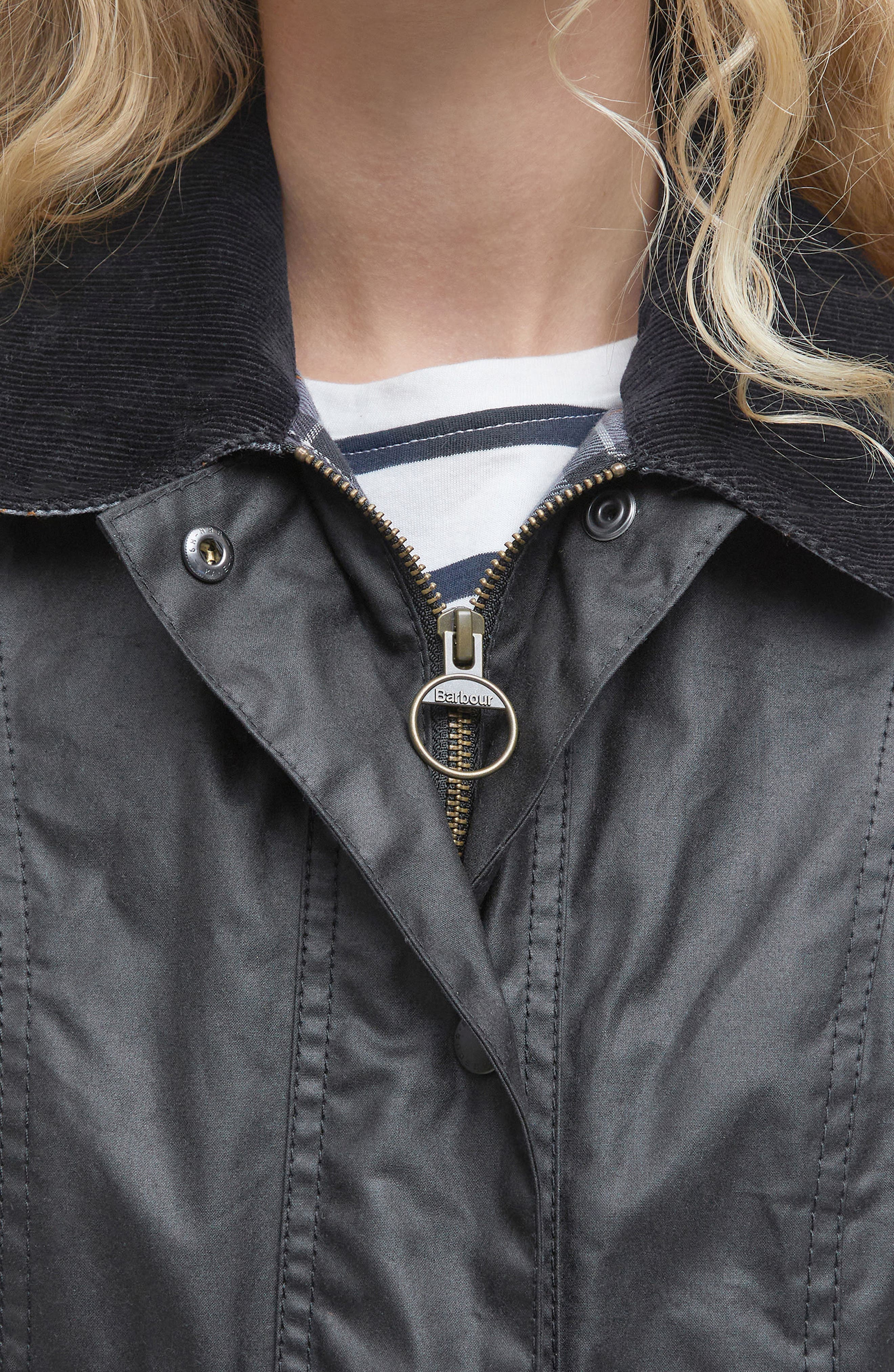 Barbour Beadnell Water Resistant Waxed Cotton Jacket | Nordstrom