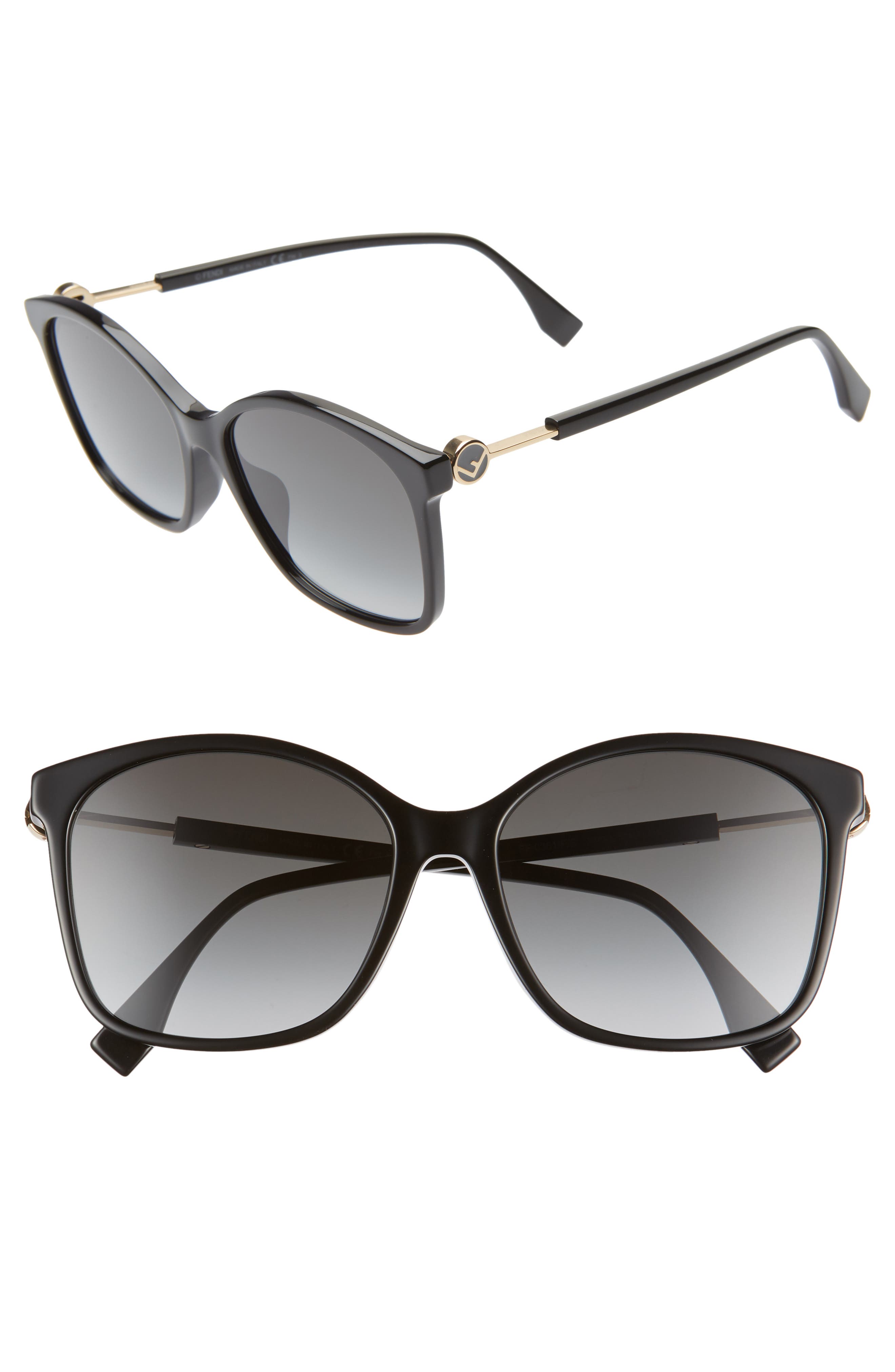 Fendi 57mm Special Fit Sunglasses | Nordstromrack