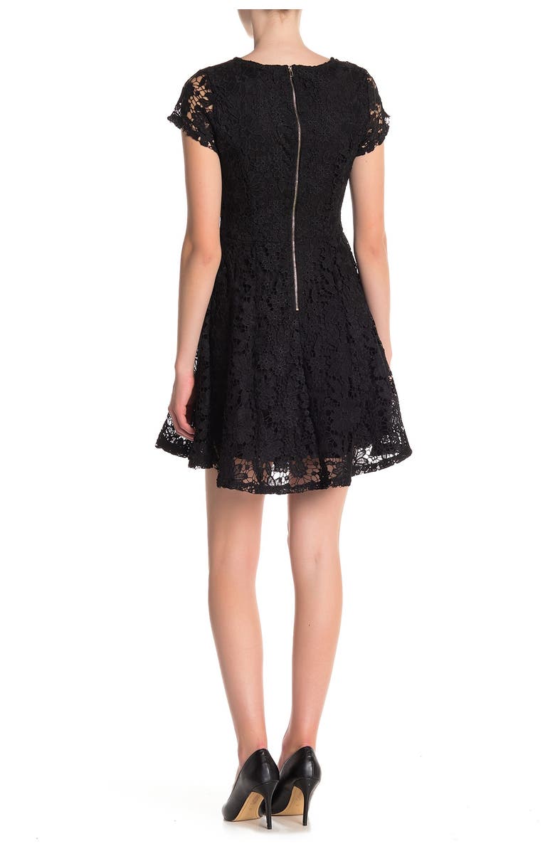 MAX AND ASH Short Sleeve Lace Dress | Nordstromrack