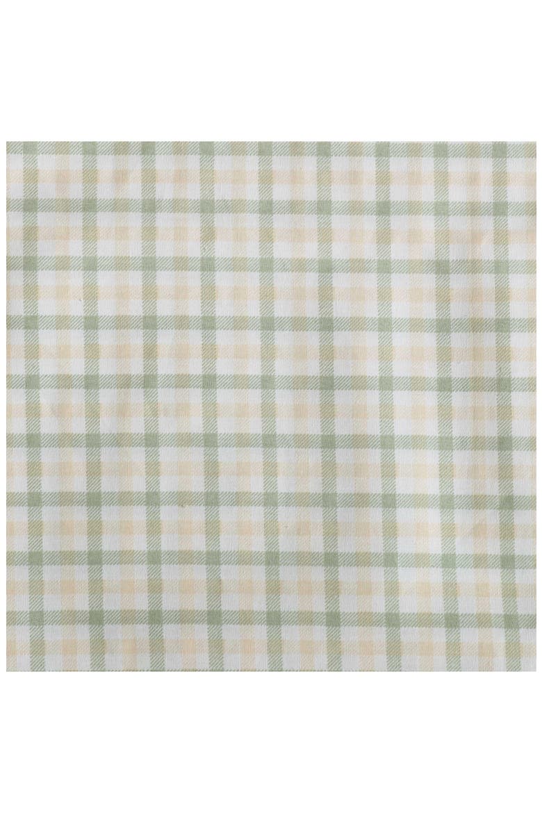 Calms Seas Gingham 200 Thread Count Cotton Percale Sheet Set ...
