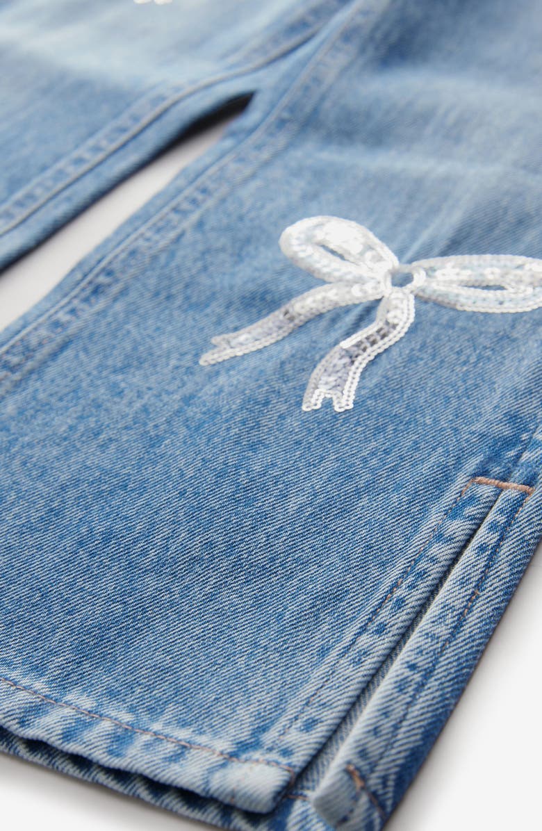 NEXT Kids' Bow Sequin Embellished Skinny Jeans | Nordstrom