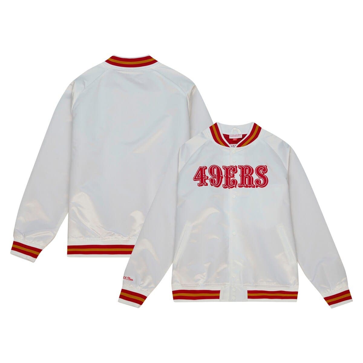 Mitchell & Ness Men's Mitchell & Ness White San Francisco 49ers Vintage ...