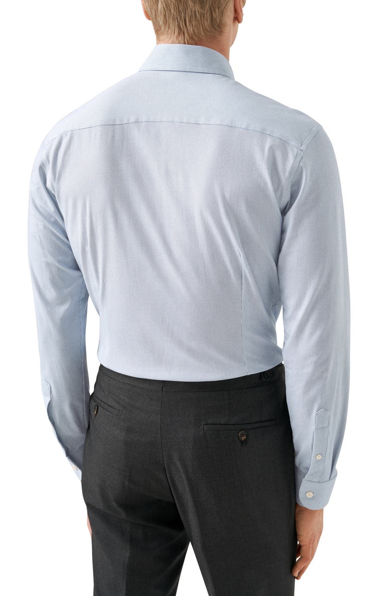 Eton Slim Fit 4Flex Microprint Dress Shirt | Nordstromrack