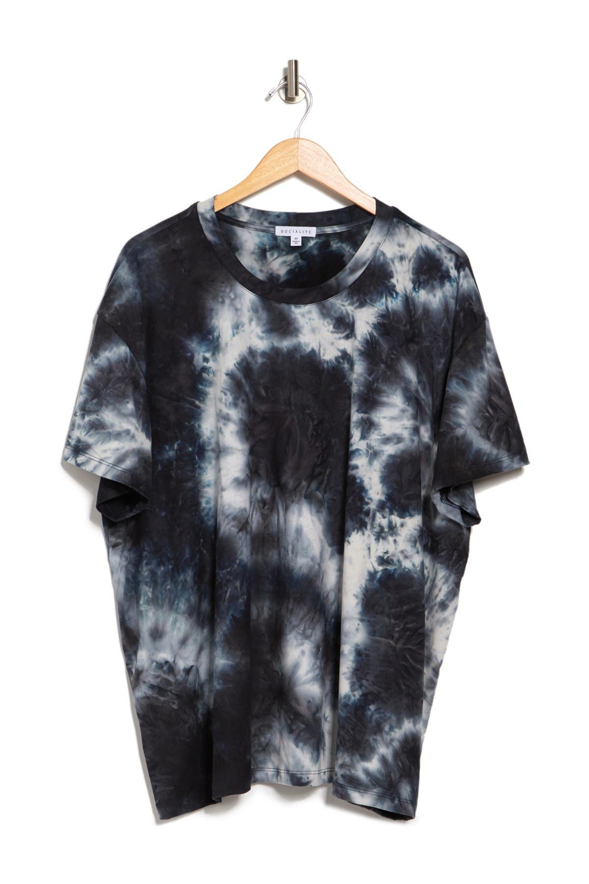 Socialite Tie Dye Boxy T-Shirt | Nordstromrack