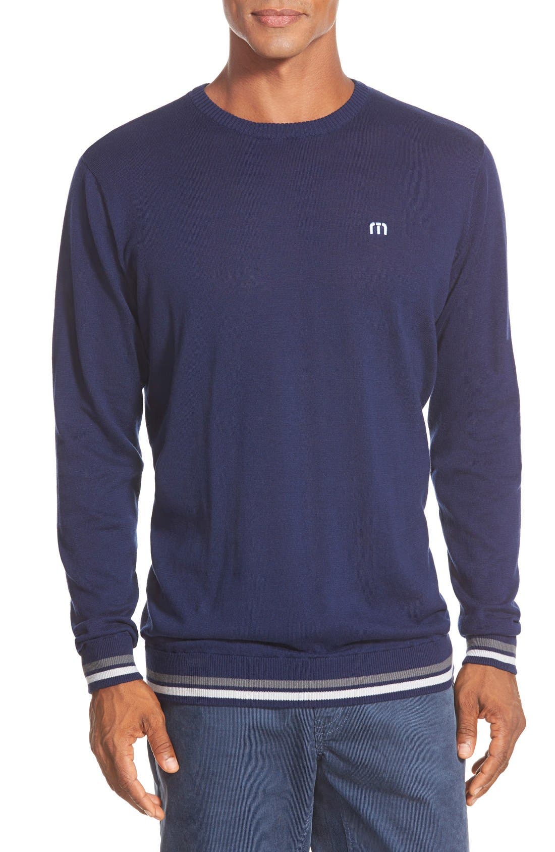TravisMathew Travis Mathew 'Huey' Crewneck Pullover Sweater | Nordstrom