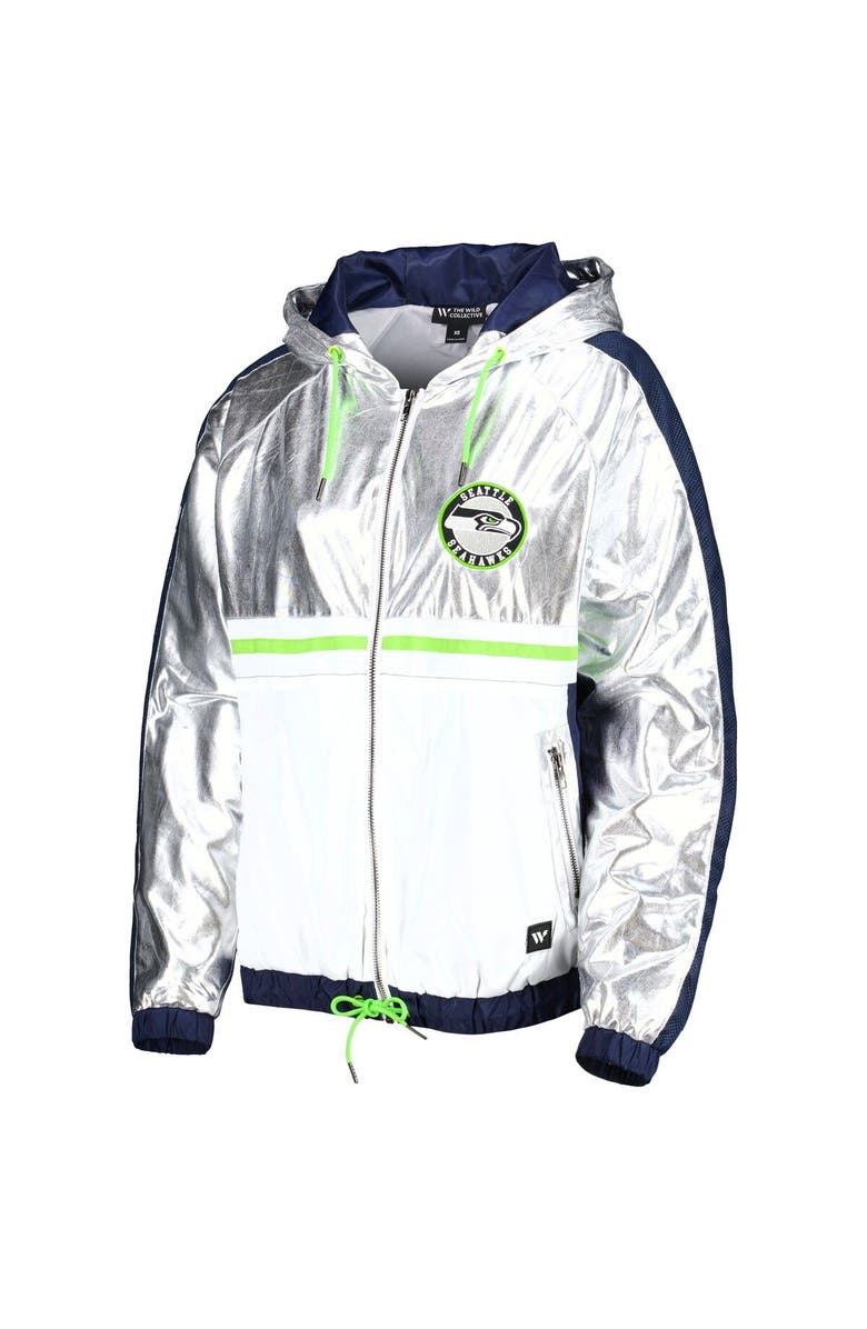 THE WILD COLLECTIVE Women's The Wild Collective Silver/College Navy ...