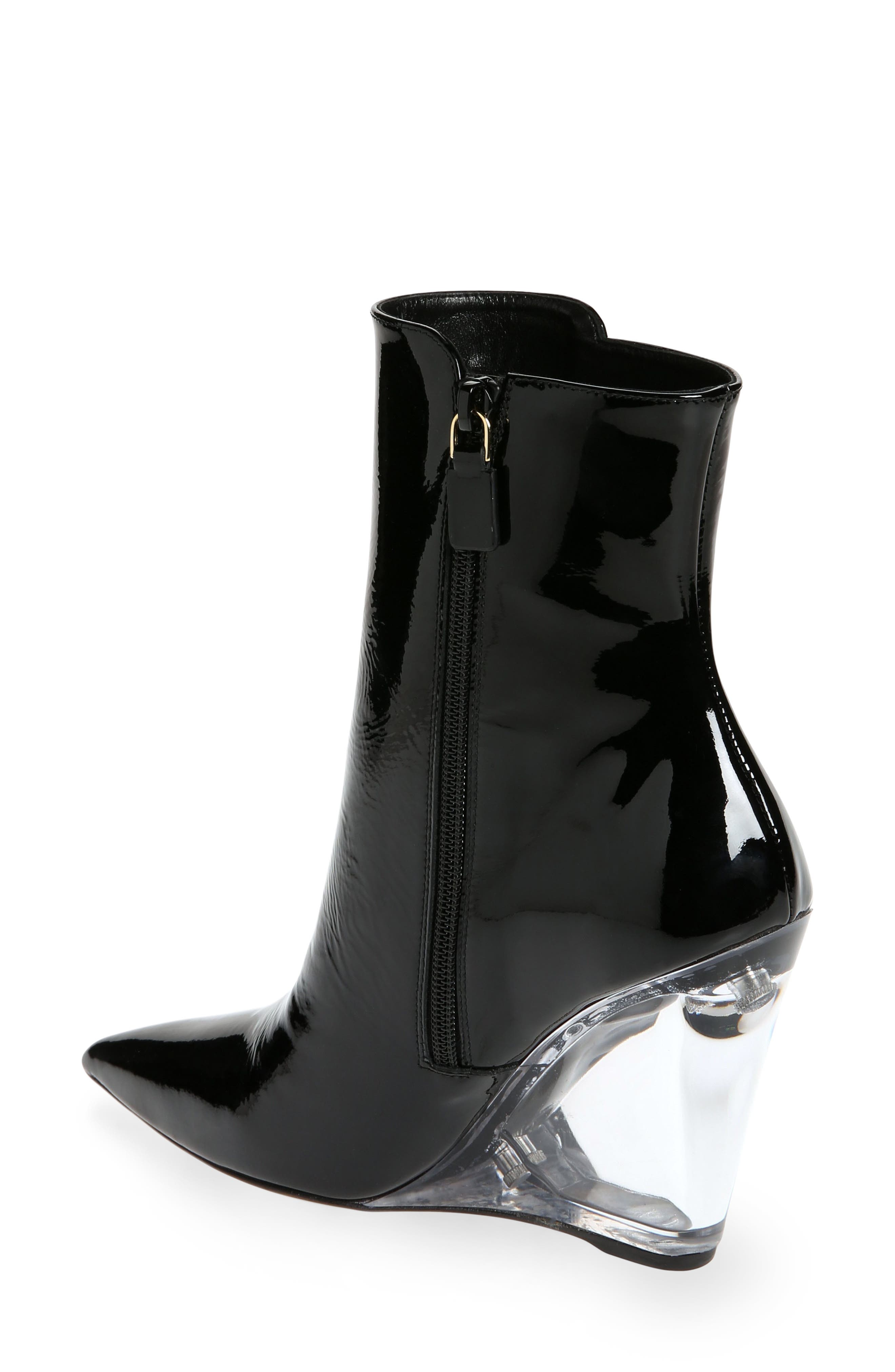 Stuart Weitzman Lucite 100 Wedge Bootie (Women) | Nordstromrack