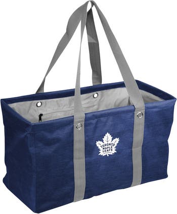 LOGO BRANDS Toronto Maple Leafs Crosshatch Picnic Caddy Tote Bag ...