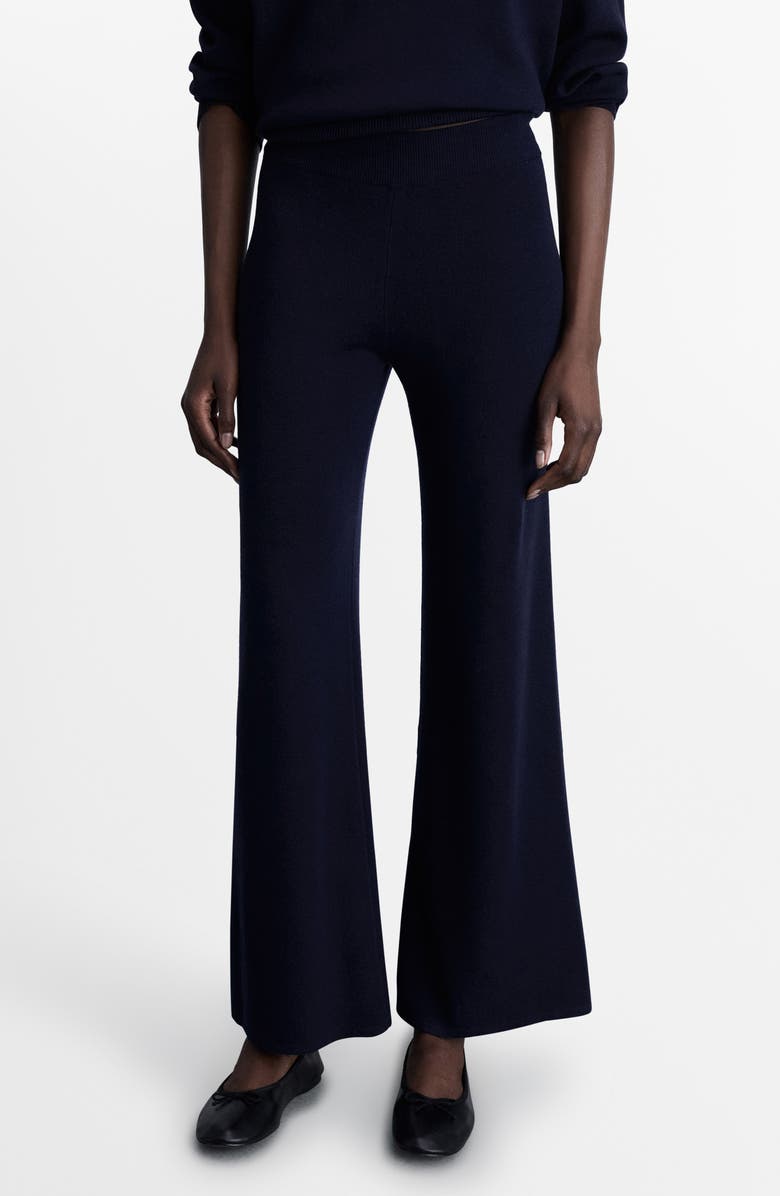 MANGO Straight Leg Knit Pants | Nordstromrack