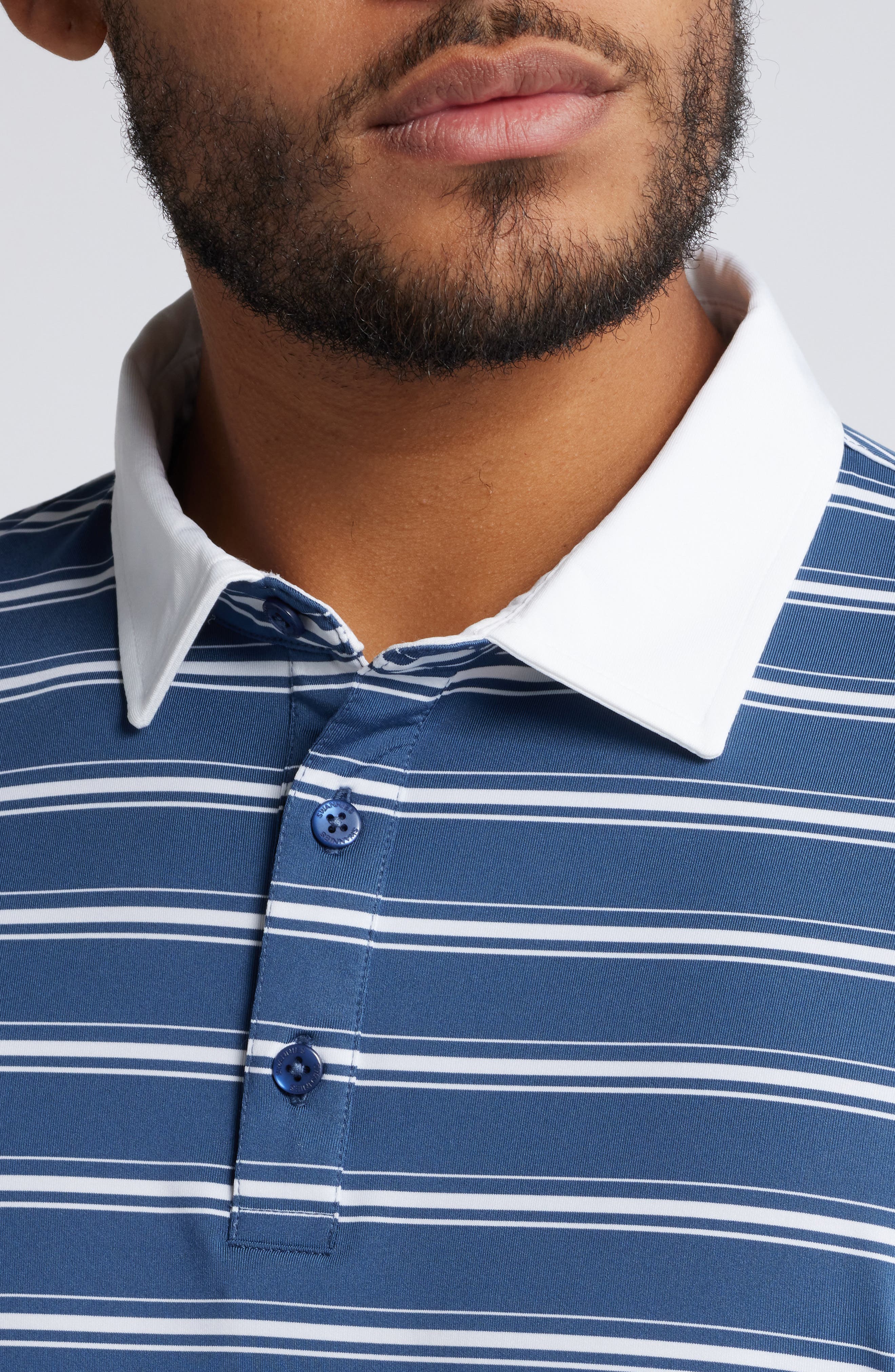 Swannies Barry Stripe Golf Polo | Nordstromrack