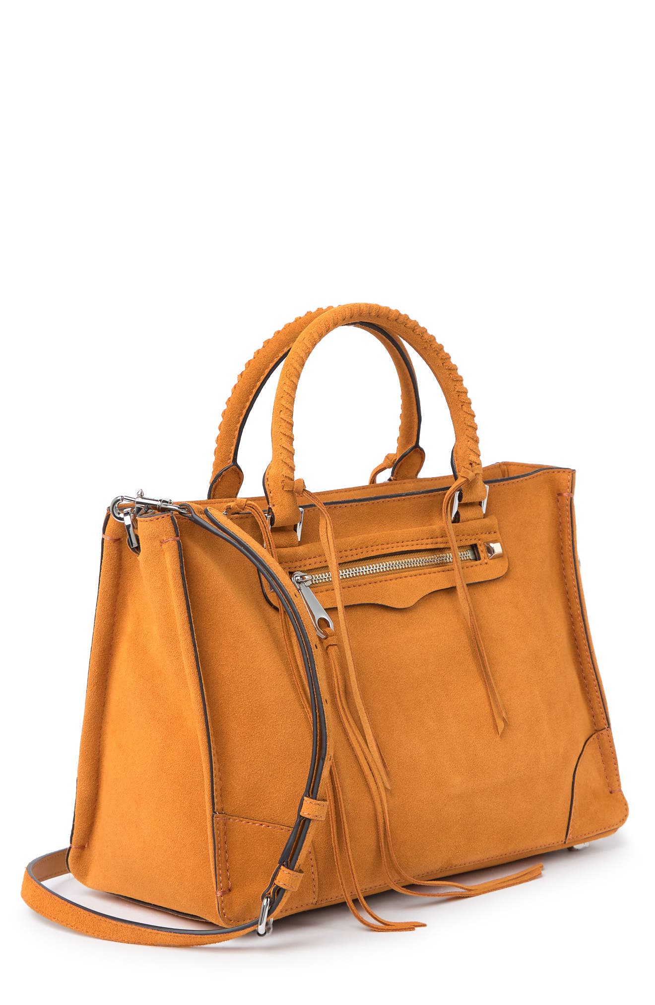 Rebecca Minkoff Regan Suede Satchel | Nordstromrack