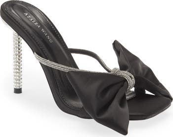 AZALEA WANG Tatum Bow Slide Sandal (Women) | Nordstrom