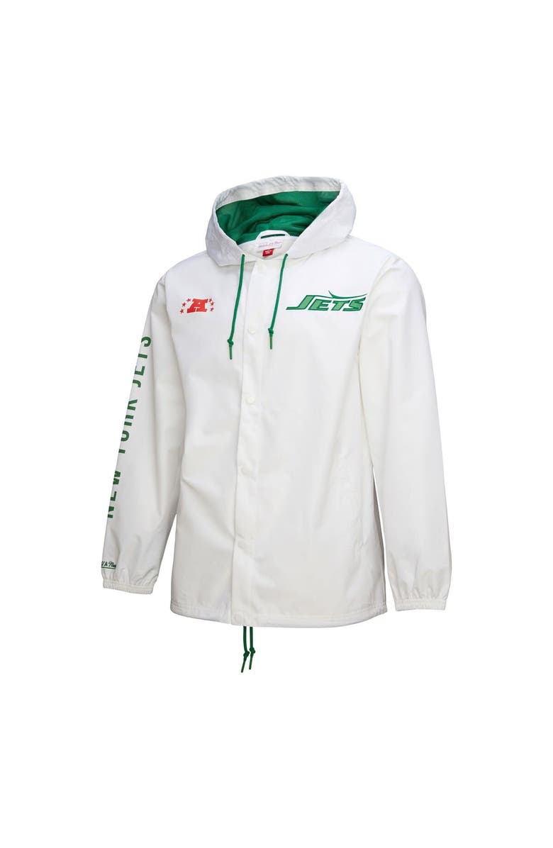 Mitchell & Ness Men's Mitchell & Ness White New York Jets Vintage Logo ...