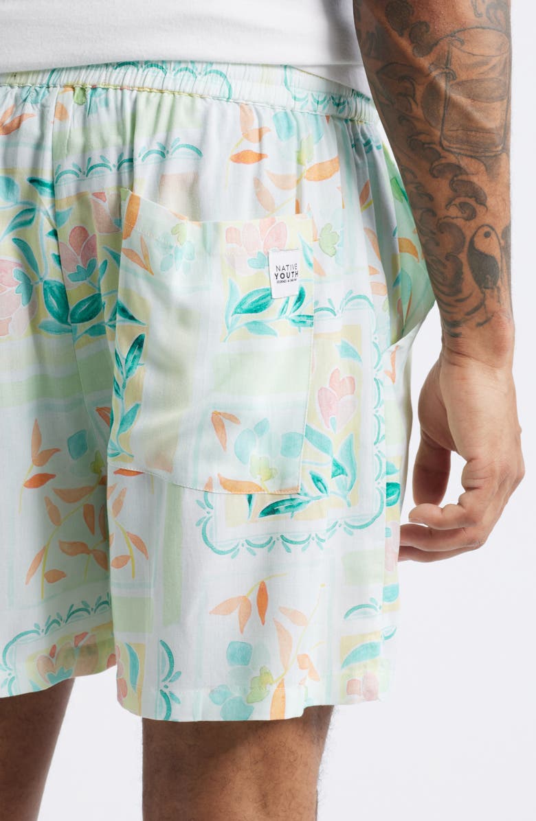 Native Youth Edwin Floral Shorts | Nordstromrack