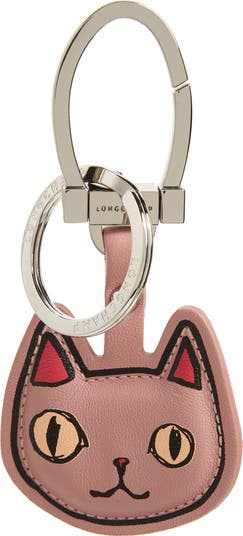 Longchamp Le Pliage Miaou Key Ring | Nordstrom