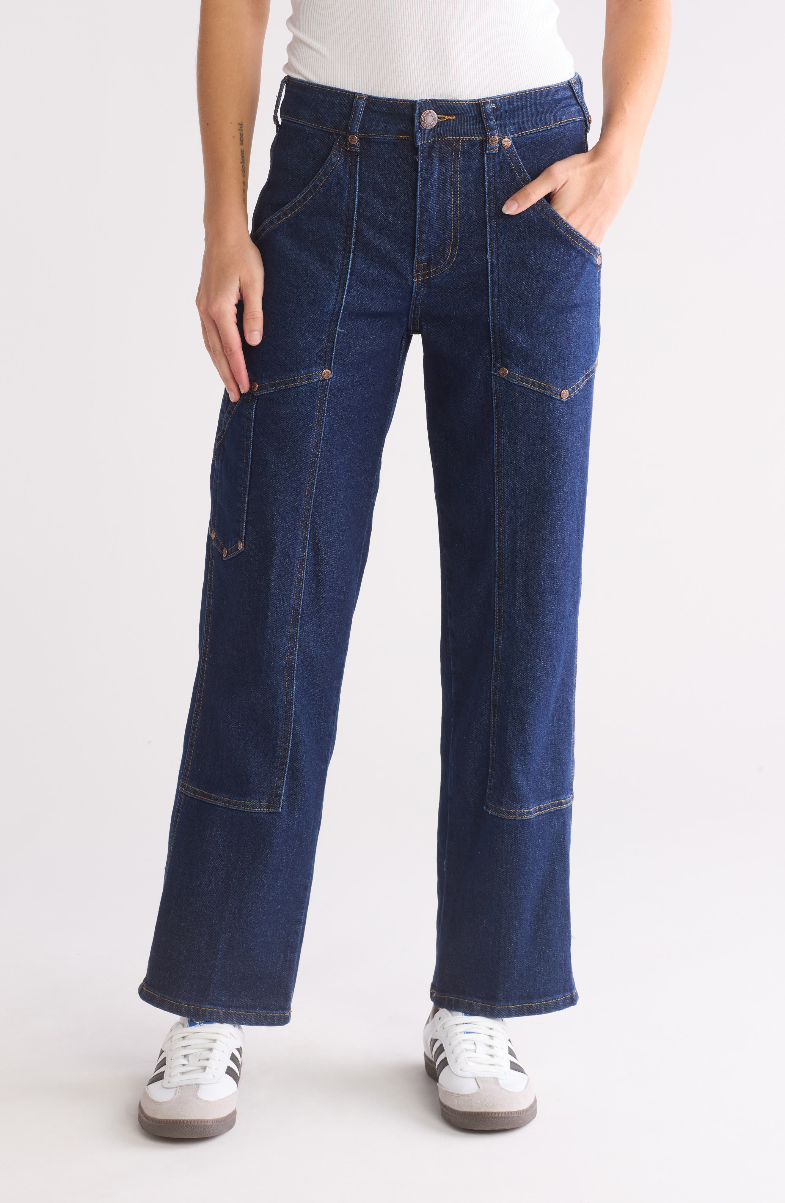 FLYING ANGEL Western Front Utility Jeans | Nordstromrack