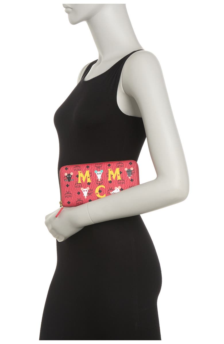 MCM Chinese New Year of the Rat Leather Continental Wallet | Nordstromrack