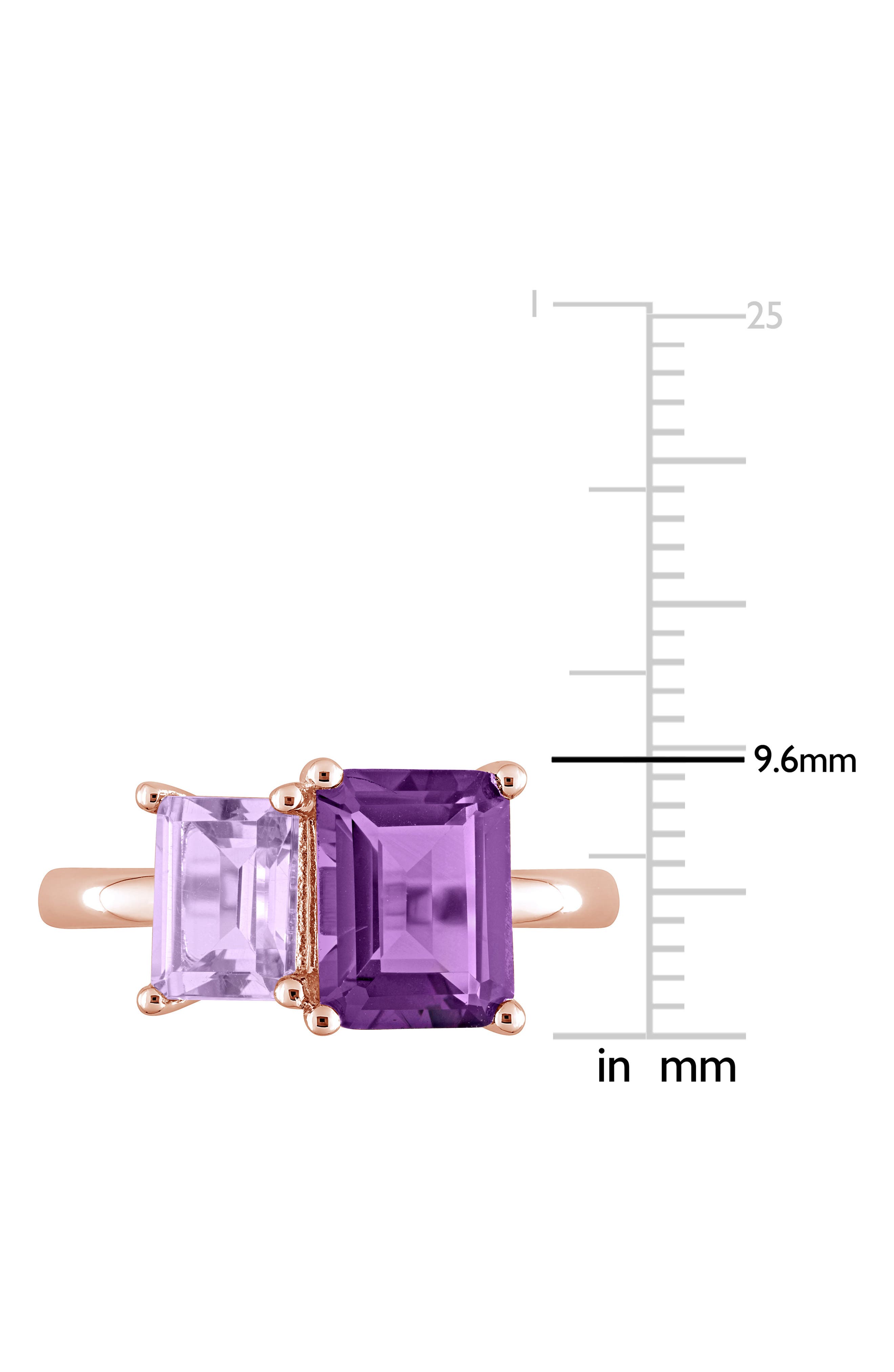 DELMAR Octagon Amethyst Ring | Nordstromrack