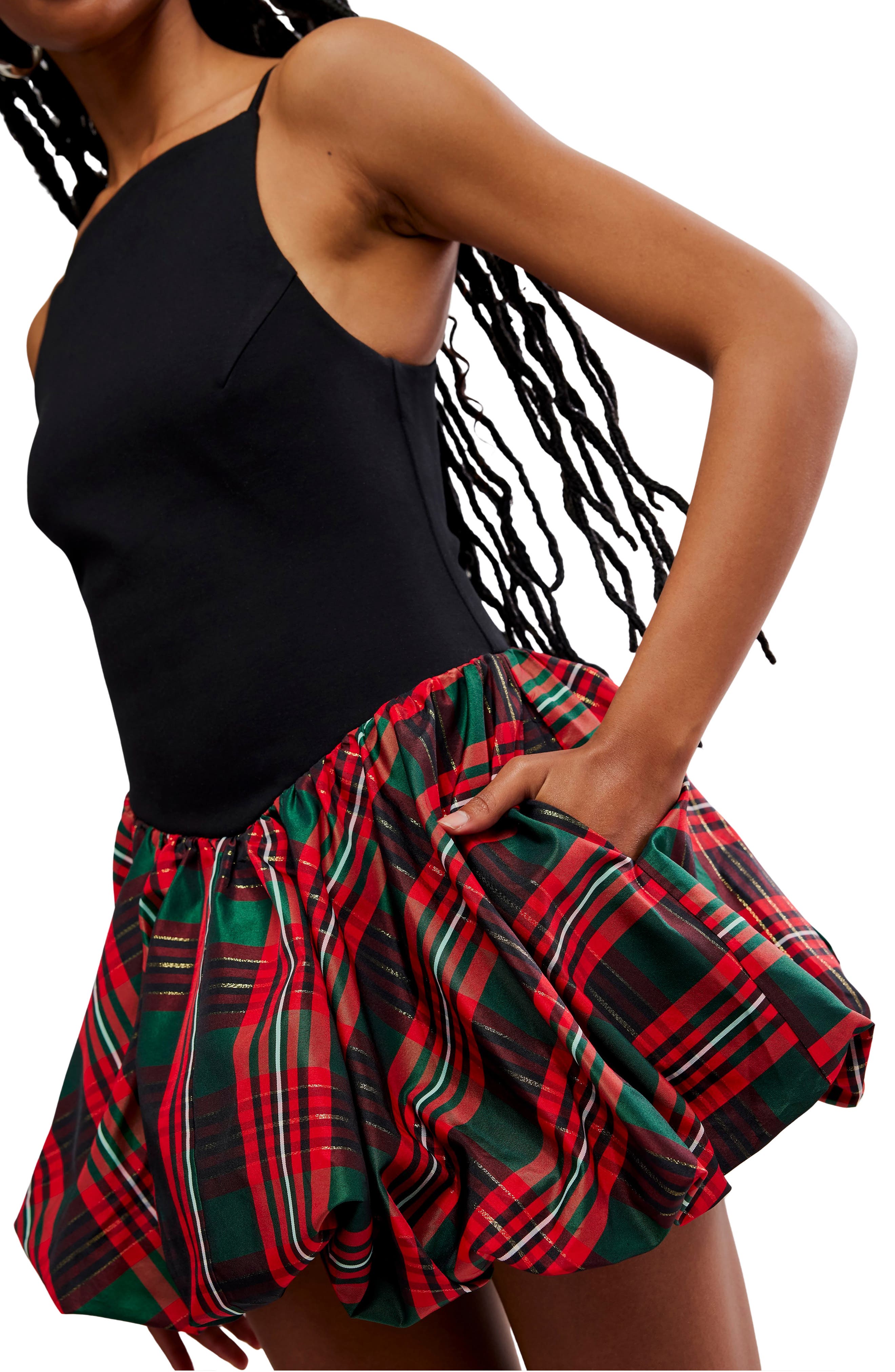 Free People Tinsel Kiss Bubble Skirt Minidress | Nordstrom