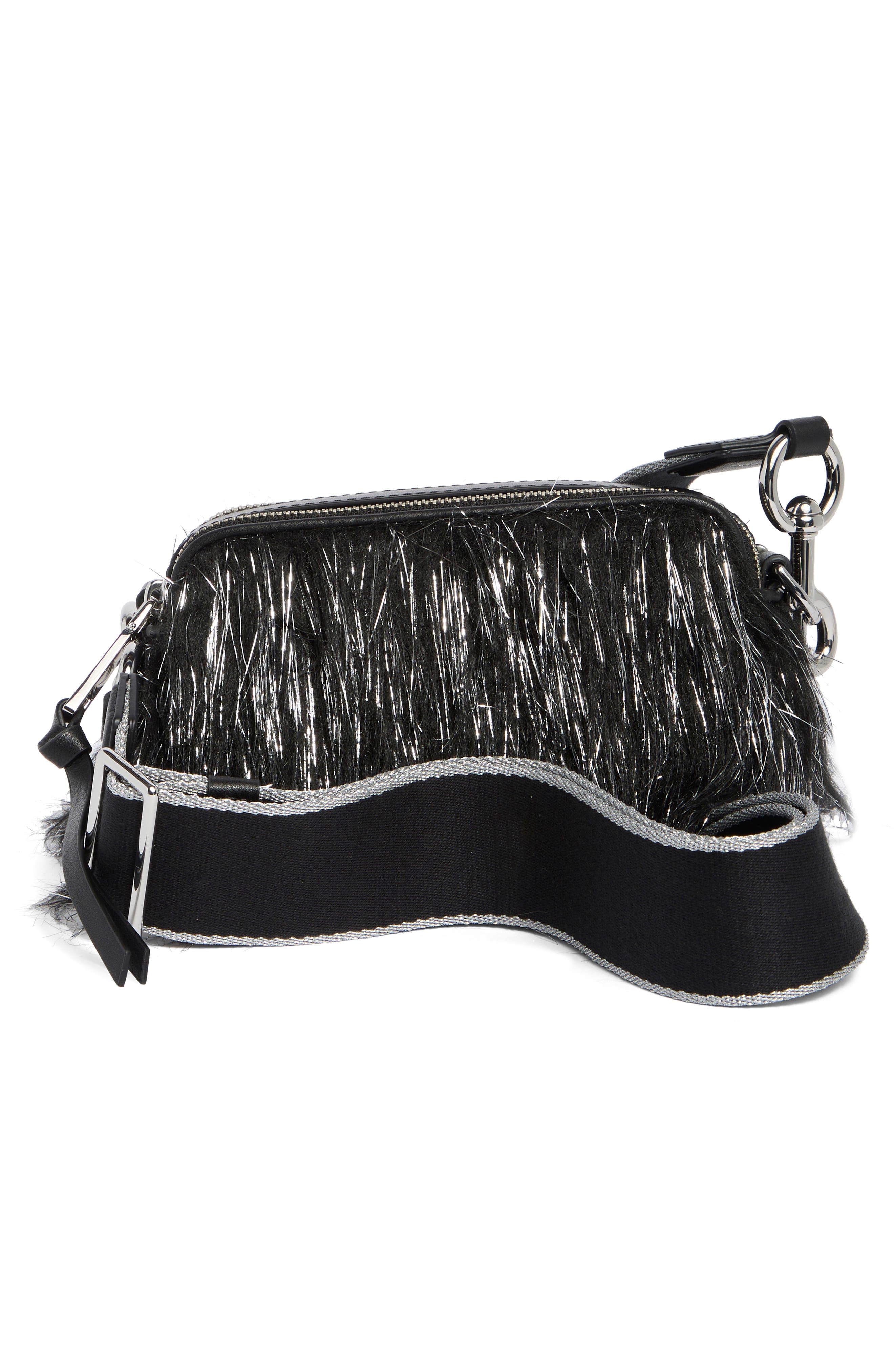 Marc Jacobs The Creature Snapshot Faux Fur Crossbody Bag | Nordstromrack