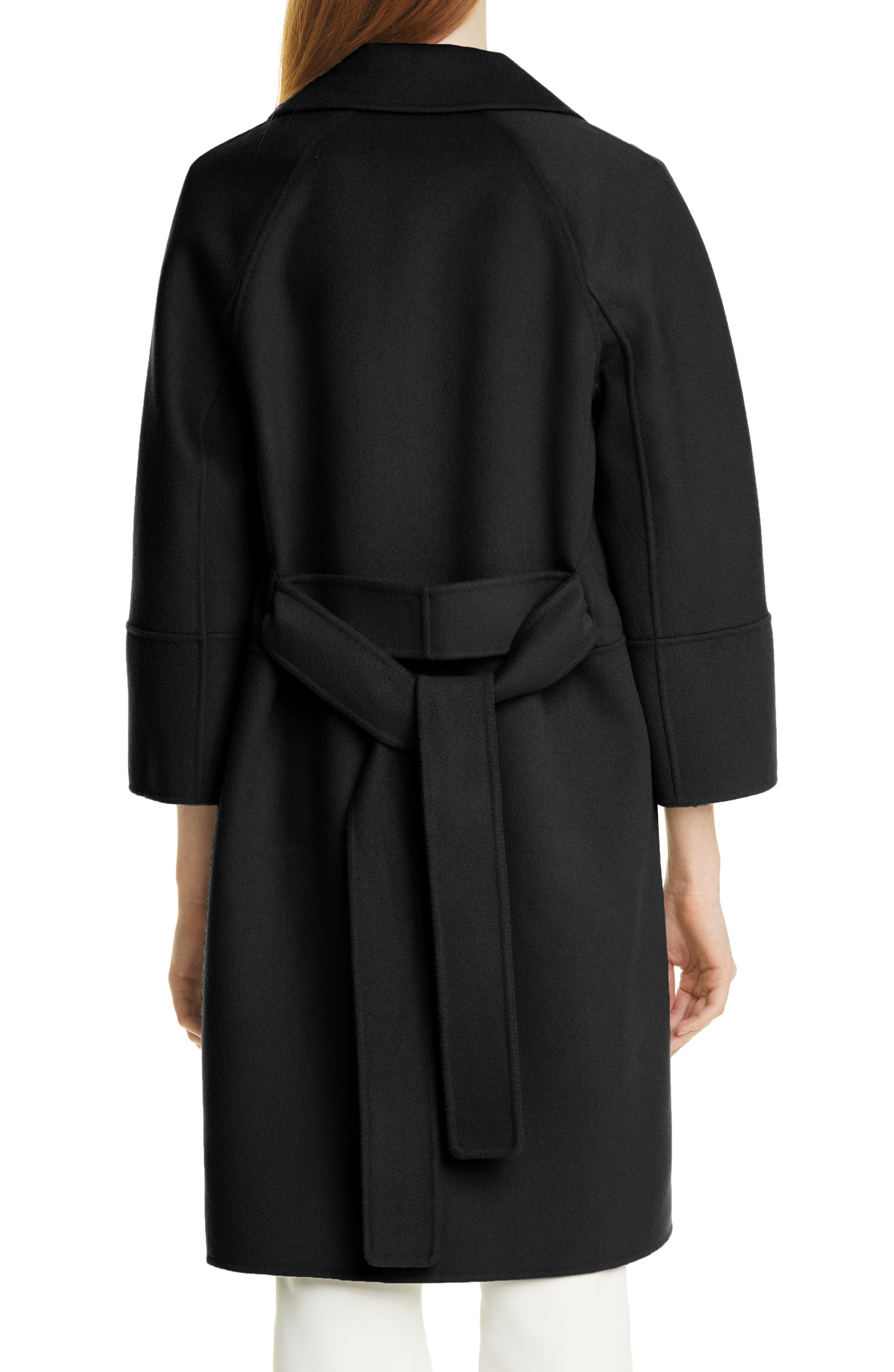Max Mara Arona Double Face Wool Wrap Coat | Nordstrom
