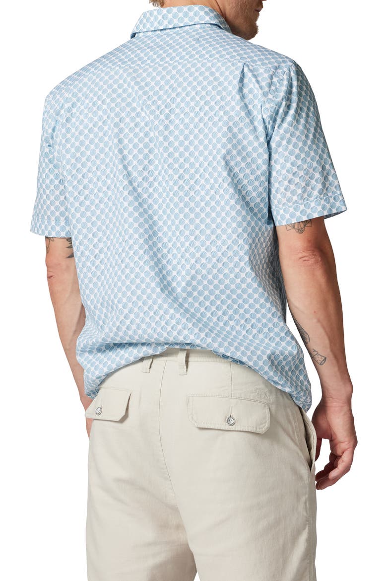 Rodd & Gunn Piemelon Bay Shell Print Short Sleeve Button-Up Shirt (Men ...