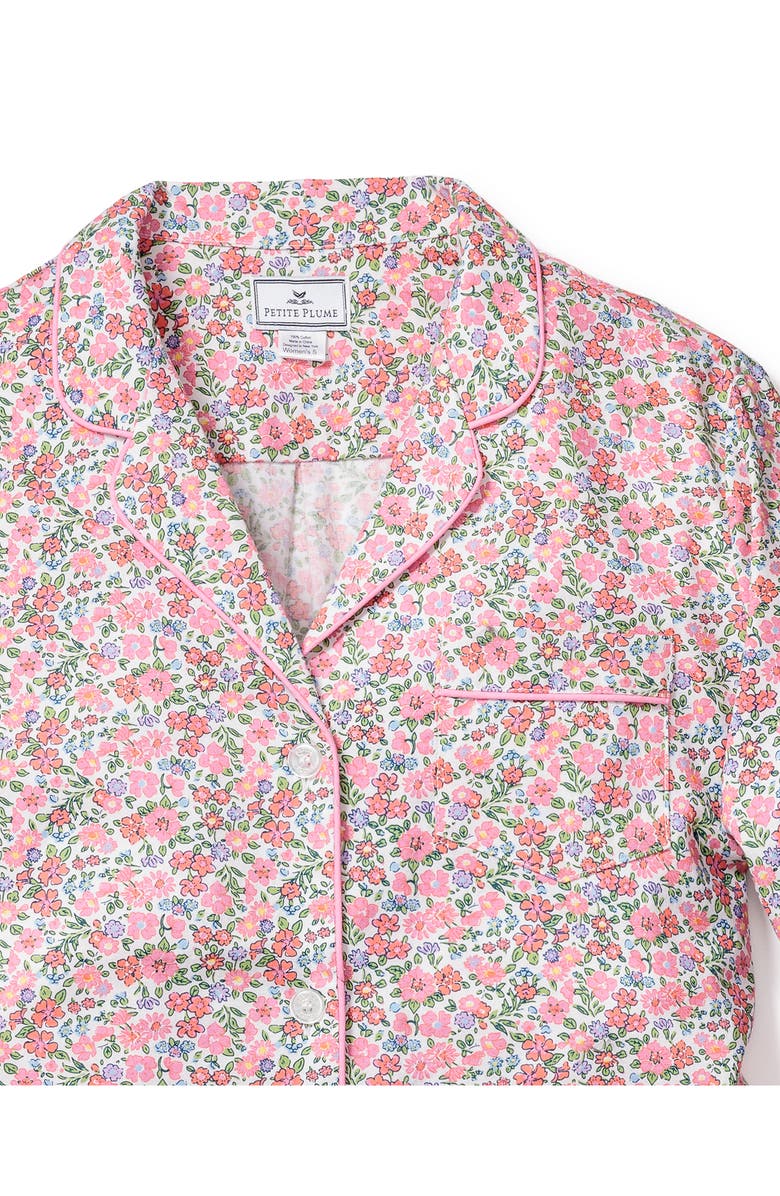 Petite Plume Fleurs de Rose Cotton Pajamas | Nordstrom