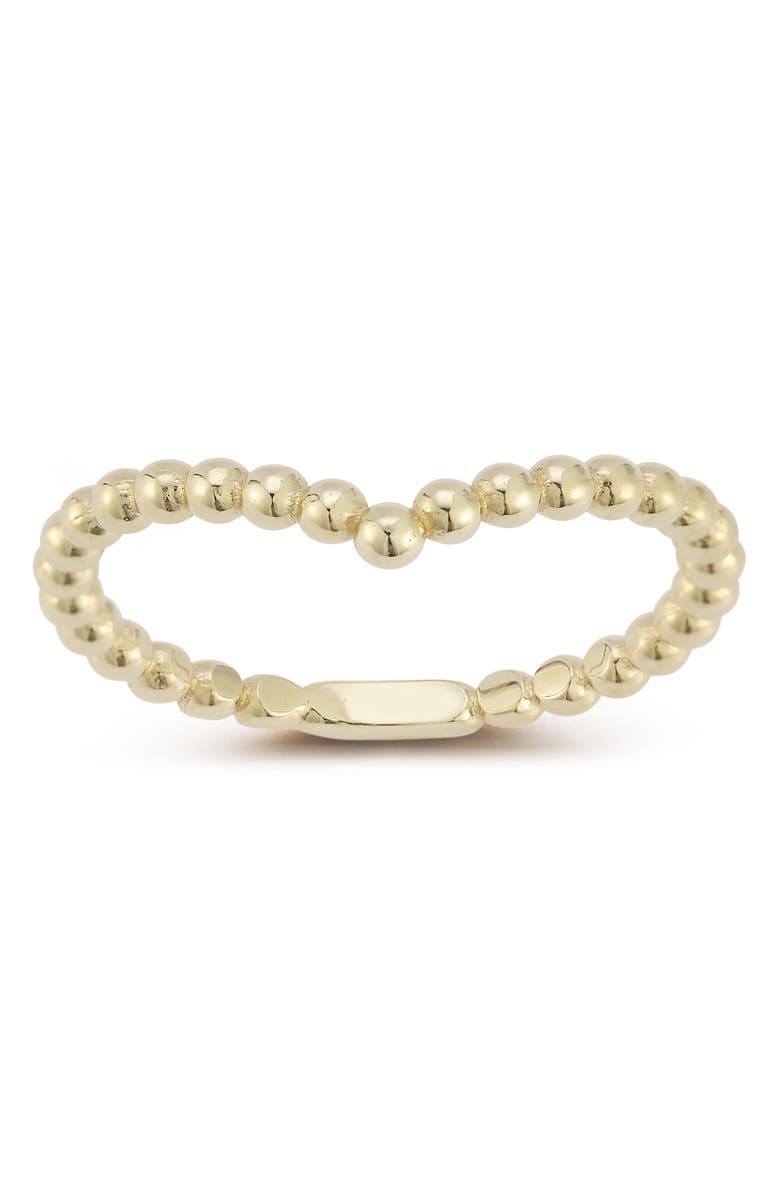 Ember Fine Jewelry 14K Yellow Gold Ball Textured Ring | Nordstromrack