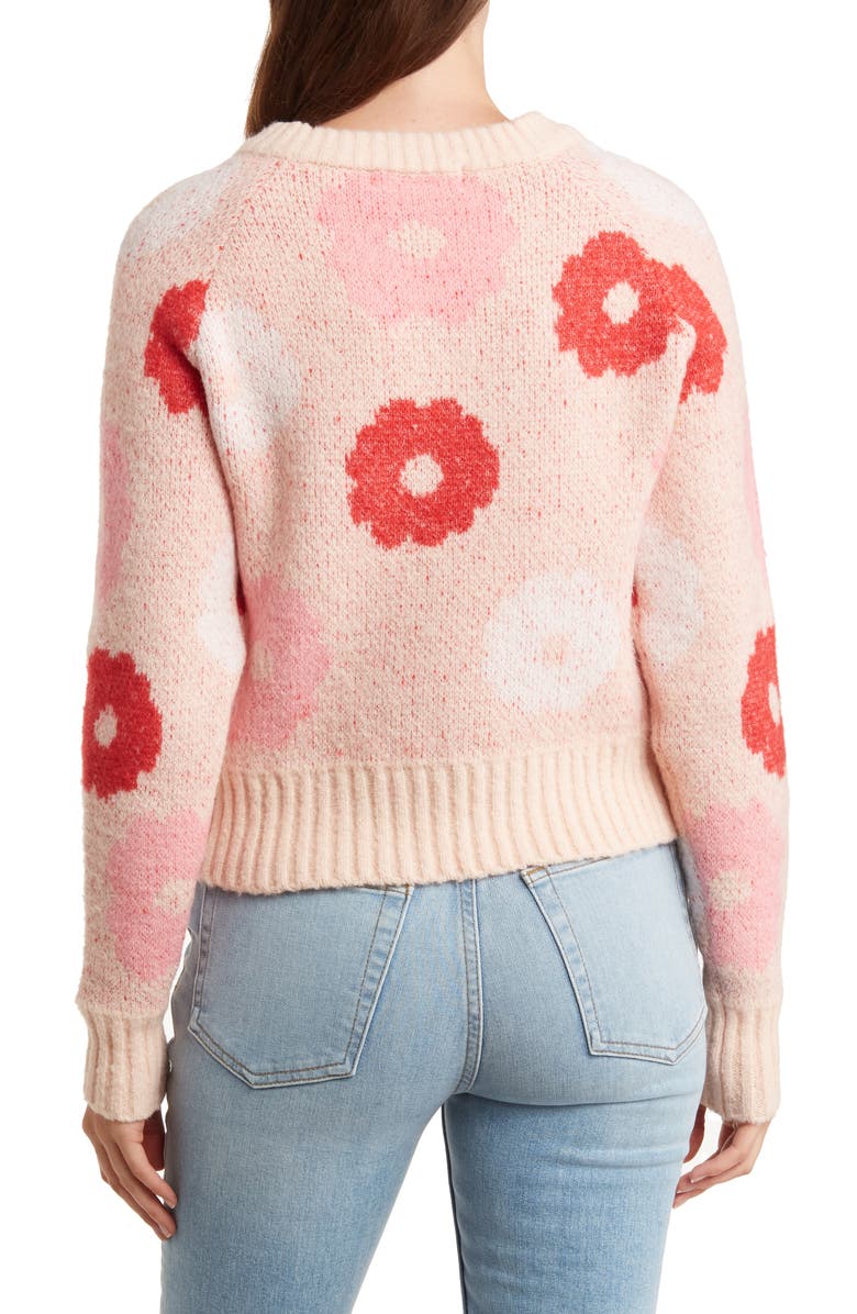 Cotton Emporium Flower Pop Pullover Sweater | Nordstromrack