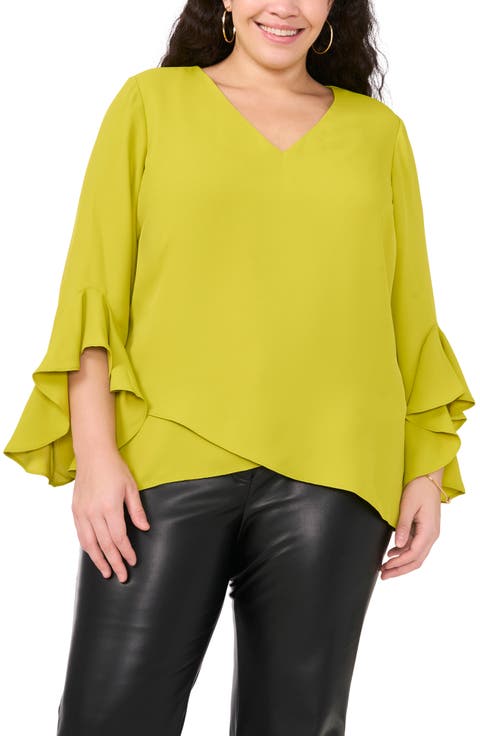 Green Plus-Size Tops for Women | Nordstrom