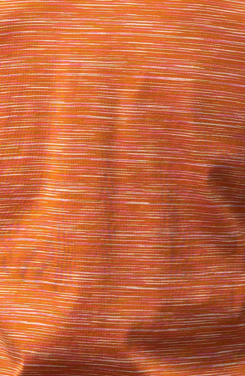 Maceoo Mozartvivid Orange Button-Down Space Dye Polo | Nordstromrack