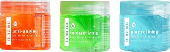 PURSONIC 3 Pack Facial Therapy Gel Face Mask With Mask Applicator ...