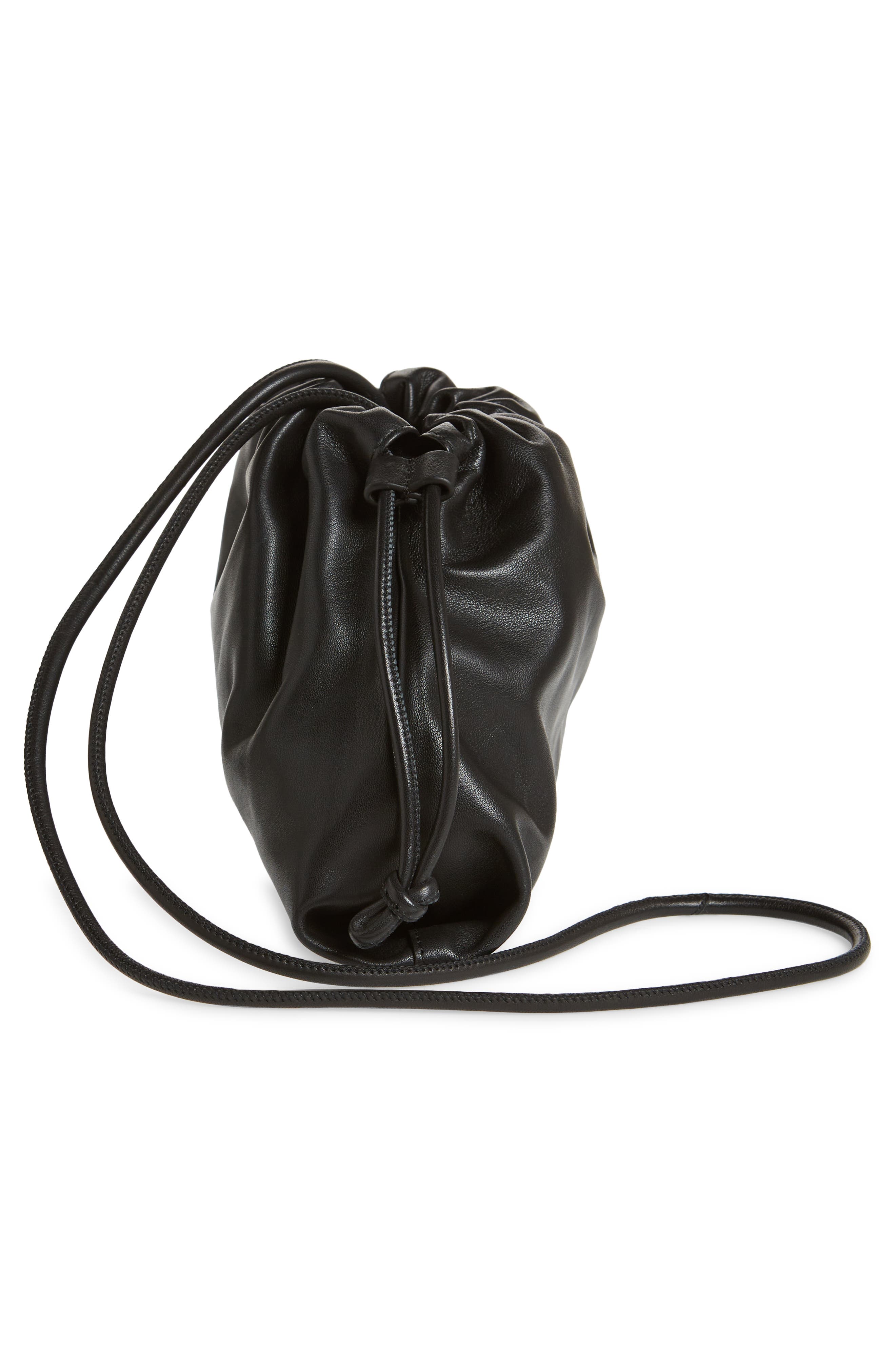 COS Leather Drawstring Bucket Bag | Nordstromrack