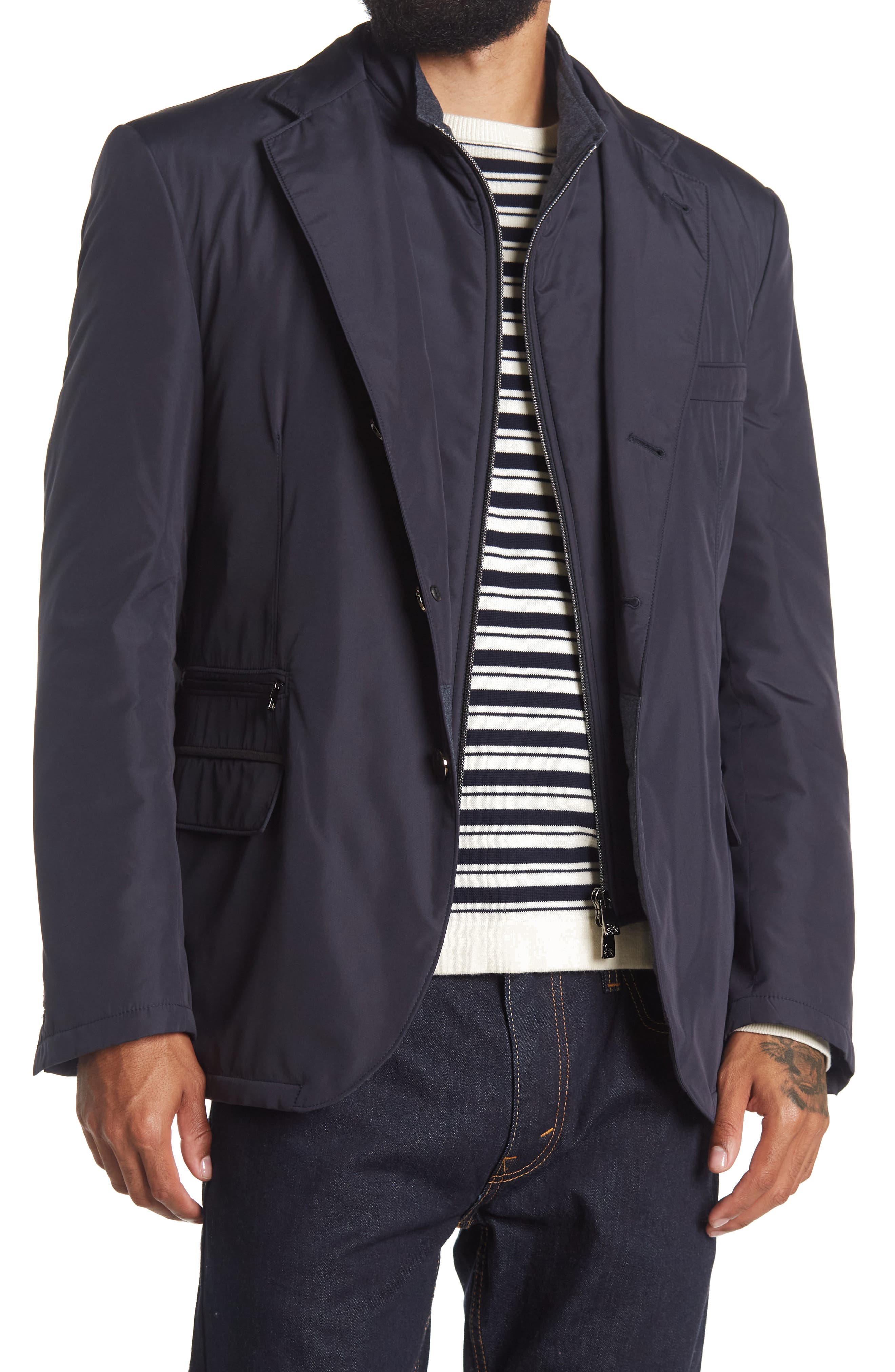 Tech Notch Lapel Travel Jacket (Men) | Nordstromrack