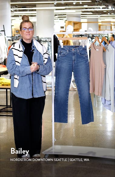 AG Farrah Raw Hem Crop Bootcut Jeans | Nordstromrack