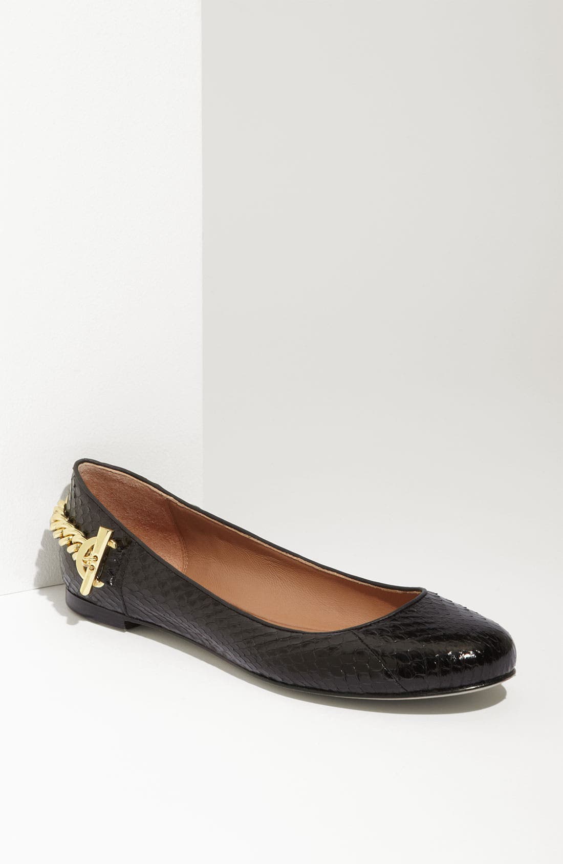 Rachel Zoe 'Laura' Genuine Snakeskin Flat | Nordstrom