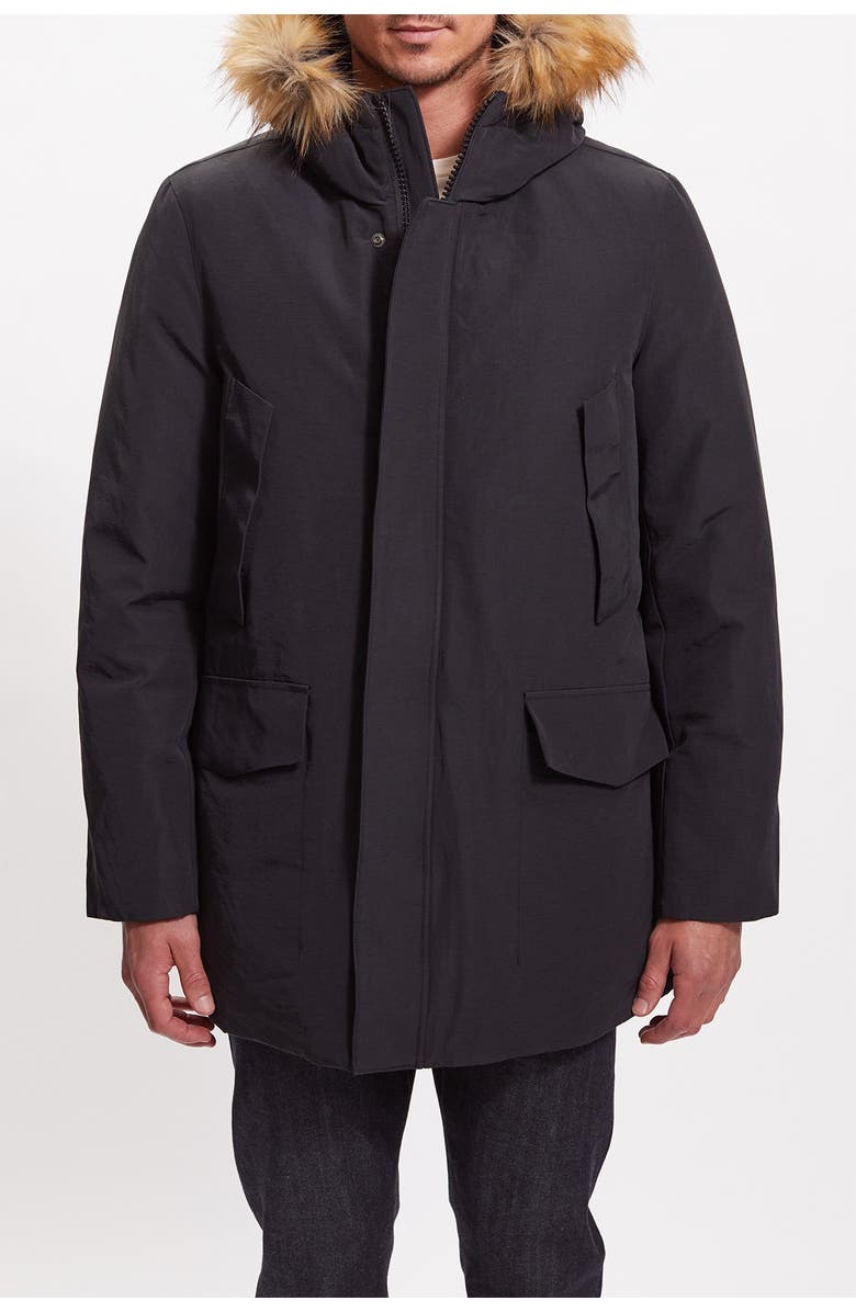 BLDWN Morell Faux Fur Trimmed Hooded Parka | Nordstromrack