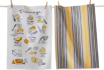 tag Fromage Set of 2 Assorted Kitchen Towels | Nordstromrack