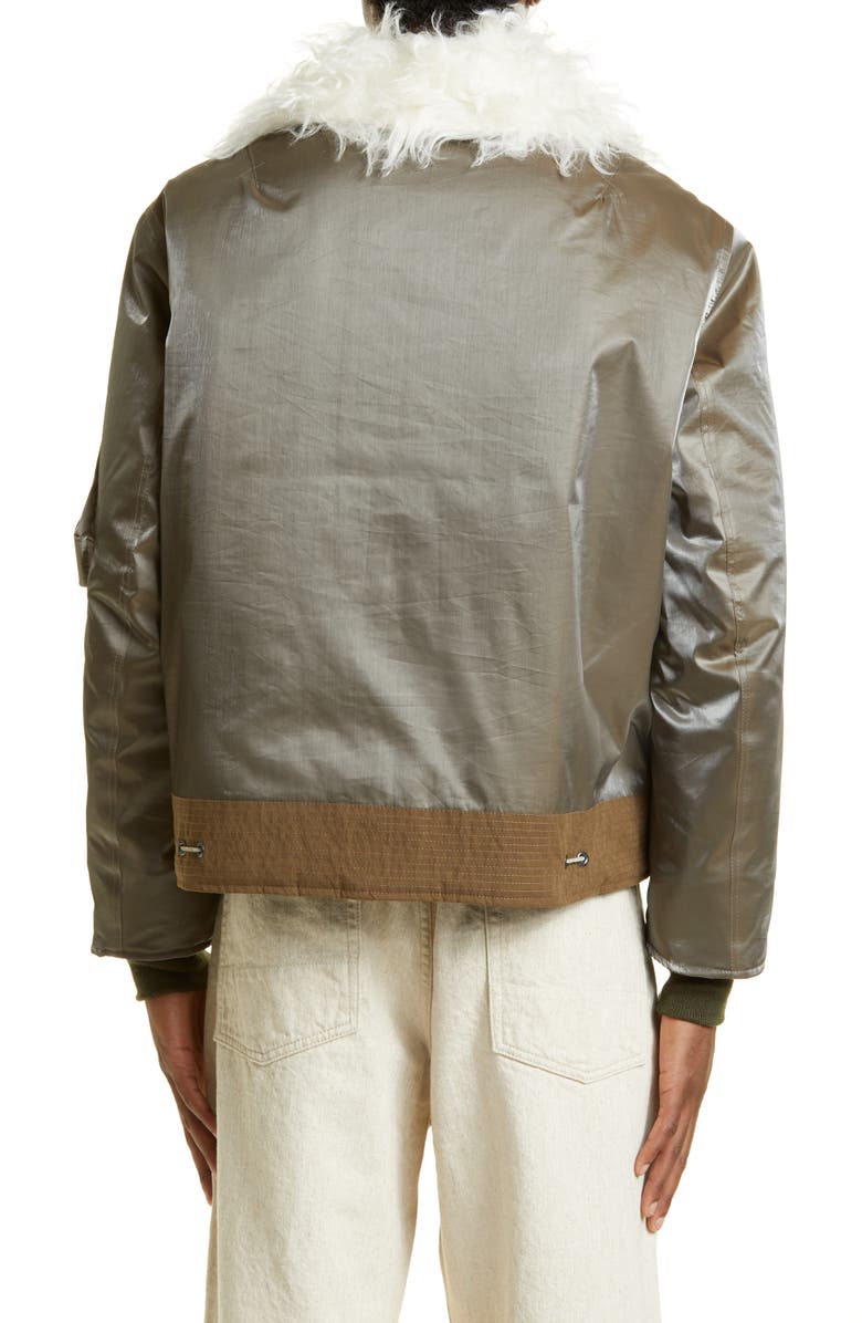 OUR LEGACY Glyptodon Water Repellent Bomber Jacket | Nordstrom