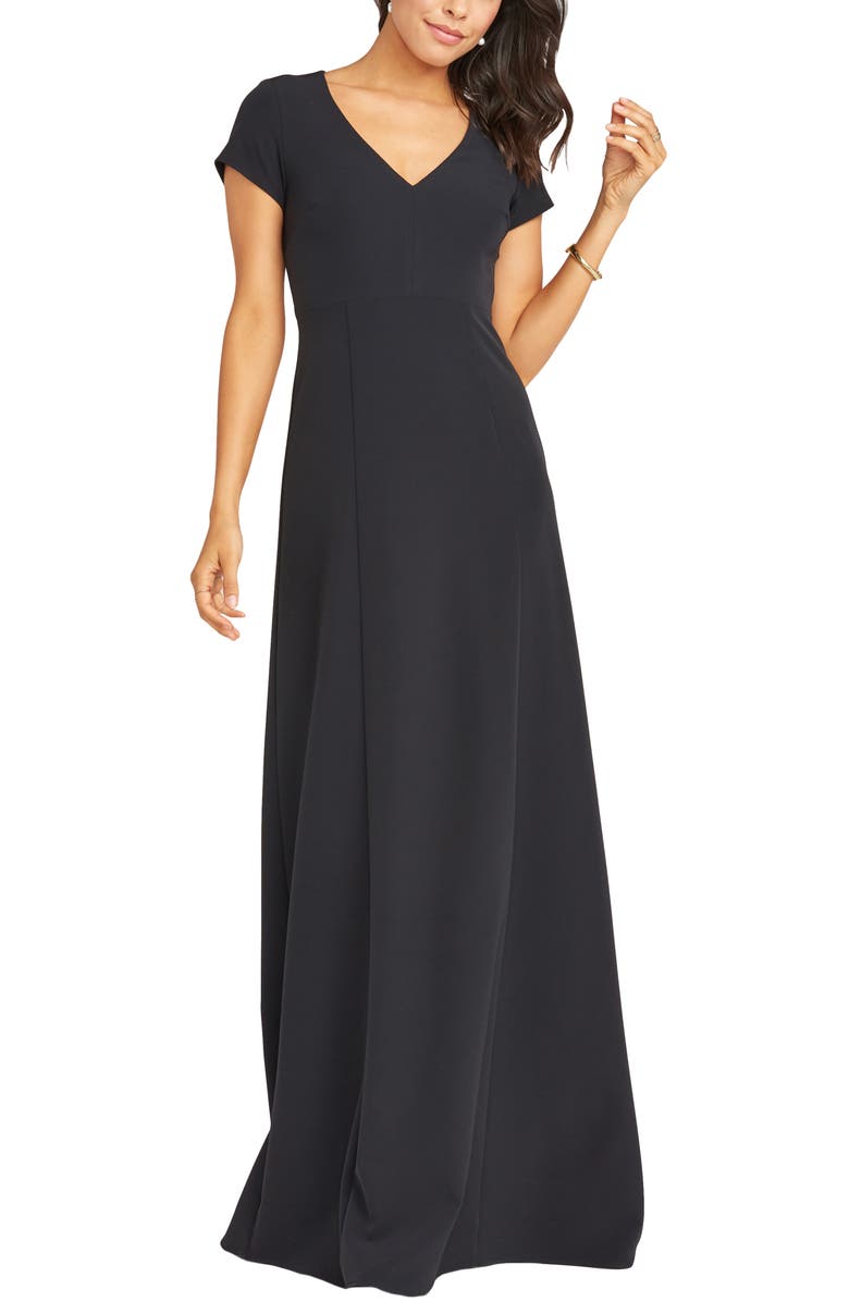 Show Me Your Mumu Geneva V-Neck A-Line Gown | Nordstromrack
