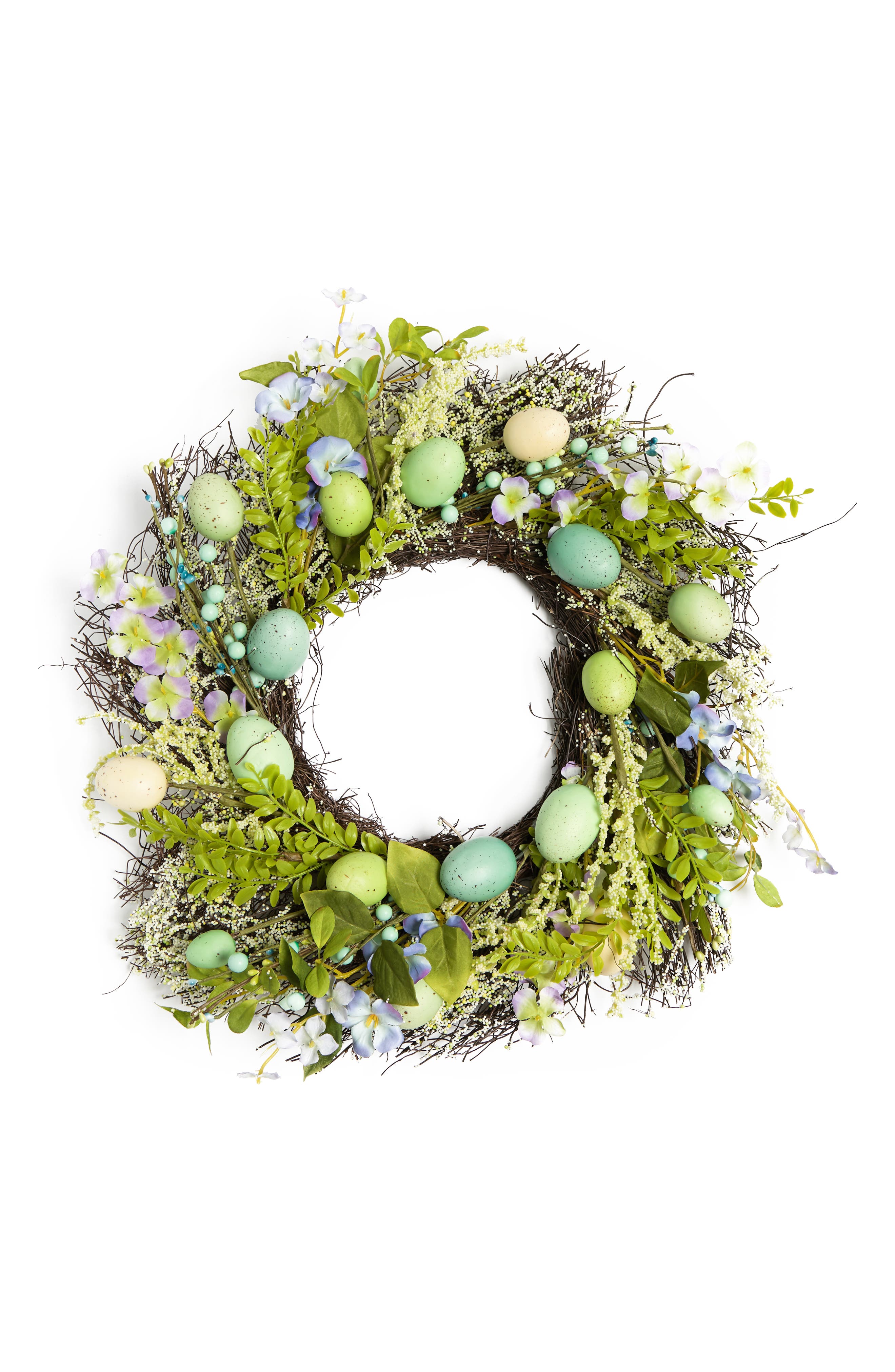 SEASONAL ABODE Easter Egg Wreath | Nordstromrack